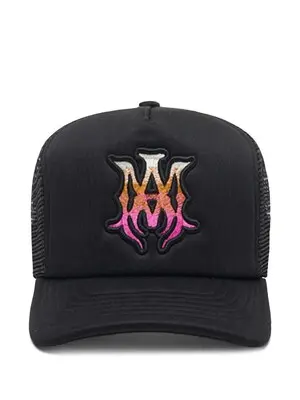 Amiri Logo Patch On The Front - Black