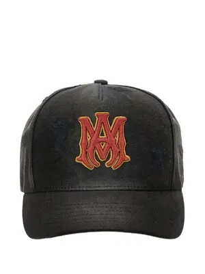 Amiri Ma Outlineo Canvas Hat - Black