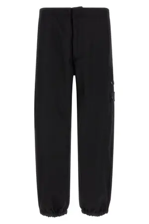 Stone Island Badge Ghost' Cargo Pants - Black