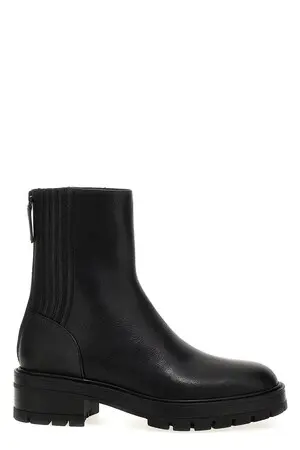 AQUAZZURA Saint Honore' Ankle Boots - Black