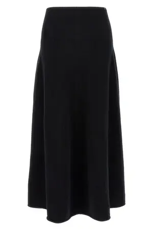Extreme Cashmere N°388 Ease' Skirt - Black