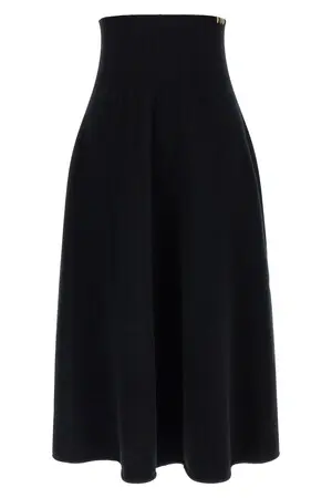 Extreme Cashmere N°388 Ease' Skirt - Black
