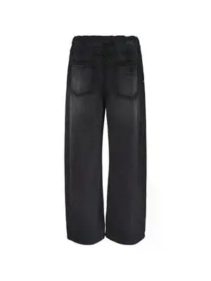 WOOYOUNGMI Elasticated-waist Faded-effect Jeans