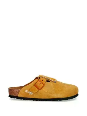 BIRKENSTOCK Adererror Boston Mules - Brown