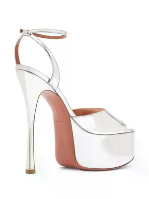 Amina Muaddi Aya Platform Sandals