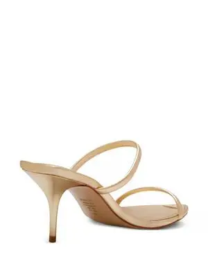 Schutz Metallic Pointed-toe Heeled Sandals