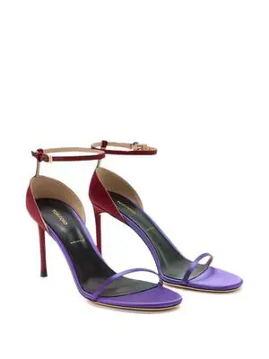 TOM FORD Satin Vertigo Ankle Strap Sandals