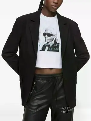 Karl Lagerfeld X Pietro Terzini Oversized Boxy Blazer