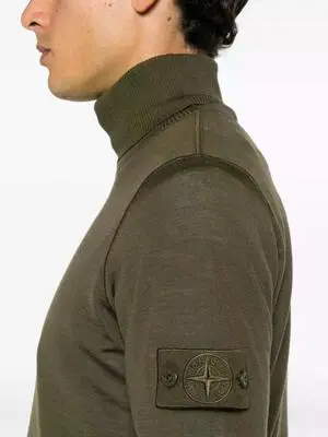 Stone Island Ghost Logo-patch Sweater