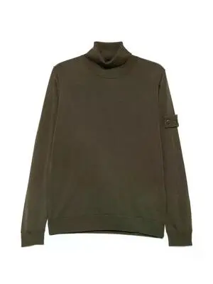 Stone Island Roll Neck Sweaters For Men