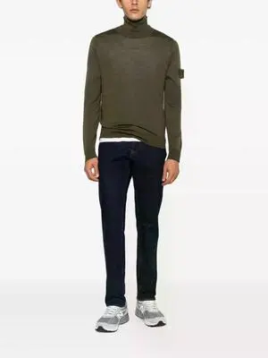 Stone Island Ghost Logo-patch Sweater