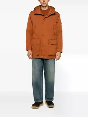 Stone Island Ghost Hooded Jacket - Orange