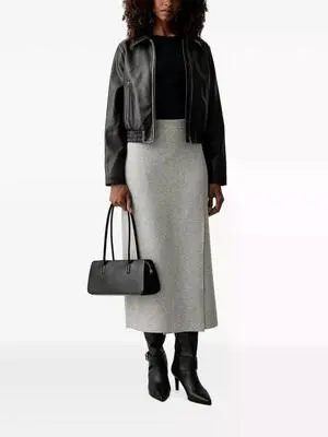 TWINSET Elasticated-hem Zip-up Jacket