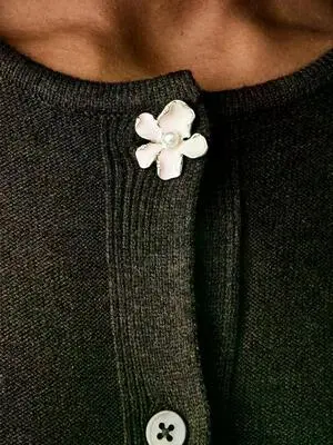 TWINSET Cardigan With Enamelled Button