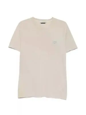 Stone Island Ghost Logo-patch T-shirt - Neutrals