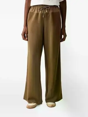 TWINSET Drawstring Wide-leg Trousers