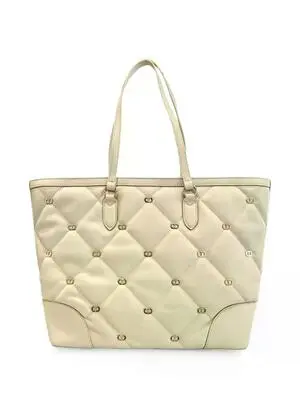 TWINSET Quilted Logo-plaque Shoulder Bag