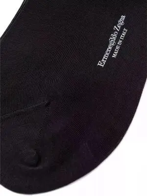Zegna Ribbed-knit Socks