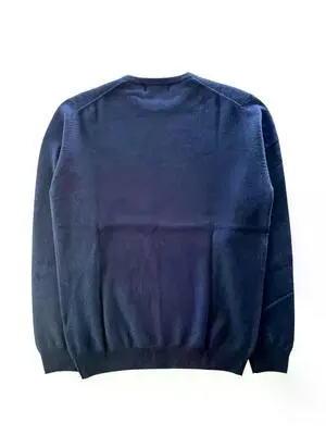 BALDININI Logo-plaque Crew-neck Sweater