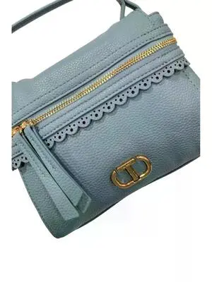 TWINSET Scalloped-trim Cross Body Bag