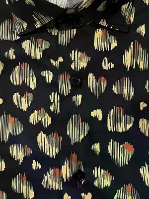 BAGUTTA Heart-print Shirt