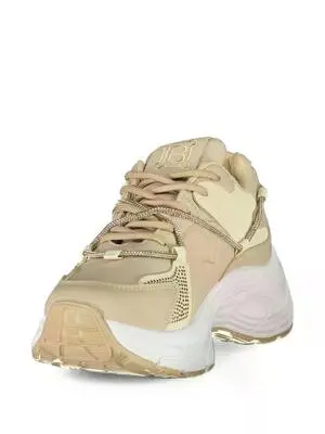 LAURA BIAGIOTTI Crystal-embellished Chunky-sole Sneakers