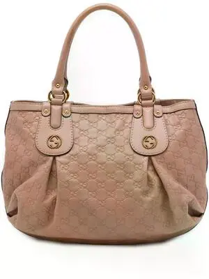 Gucci 2016-2026 Guccissima Scarlett Tote Bag - Brown