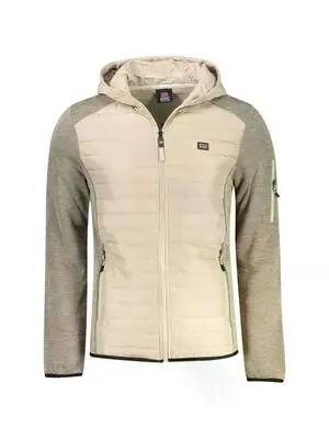 NORWAY 1963 Panelled Padded Jacket - Neutrals