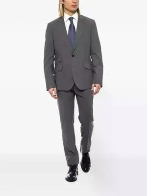 BILLIONAIRE Slim-fit Single-breasted Suit - Grey