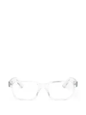 Armani Exchange Rectangle-frame Glasses - White