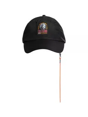 PARAJUMPERS Bravo Logo-patch Baseball Cap - Black