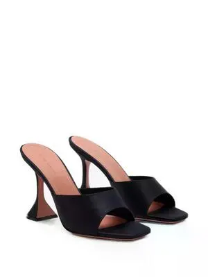 Amina Muaddi Lupita Fluted-heel Sandals