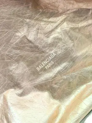 Balenciaga 2010s Crush Chain Tote Bag
