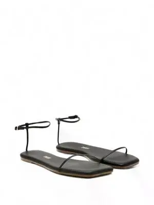 Tkees Twiggy Square-toe Sandals - Black