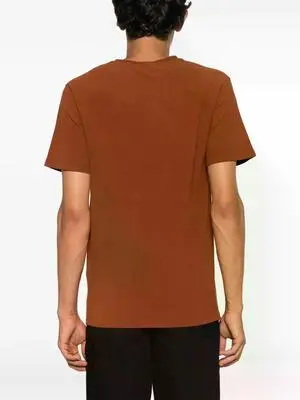 Stone Island Ghost Logo-patch T-shirt - Brown