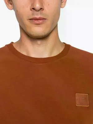 Stone Island Ghost Logo-patch T-shirt - Brown