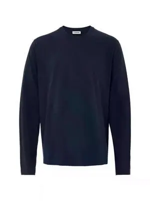JIL SANDER Logo-embroidered Long-sleeved T-shirt