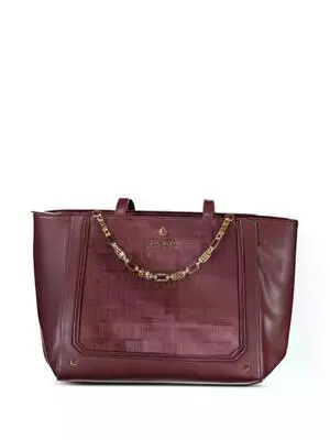 LAURA BIAGIOTTI Monogram-pattern Chain-link Tote Bag