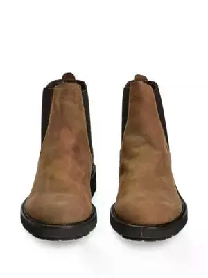 ROBERTO PEPE LUXURY Suede Chelsea Boots