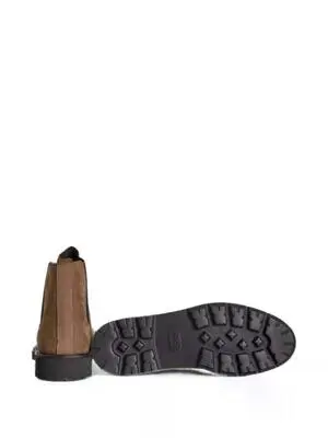ROBERTO PEPE LUXURY Suede Chelsea Boots