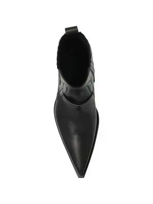 Rick Owens Pointed Sliver Ankle Boots