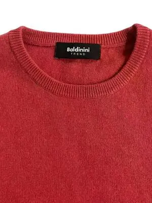 BALDININI Logo-plaque Crew-neck Sweater