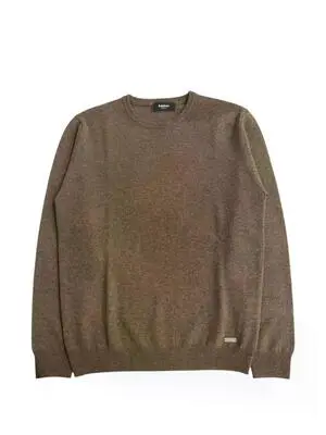 BALDININI Logo-plaque Fine-knit Sweater