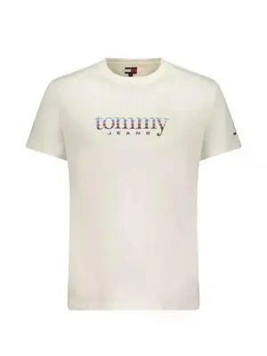 Tommy Hilfiger Logo-print T-shirt - Neutrals