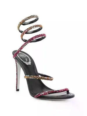Rene Caovilla X Swarovski 105mm Cleo Sandals