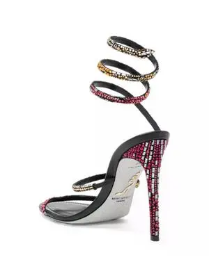 Rene Caovilla X Swarovski 105mm Cleo Sandals
