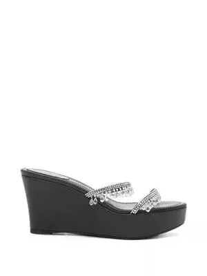 Rene Caovilla 85mm Taylor Wedge Sandals