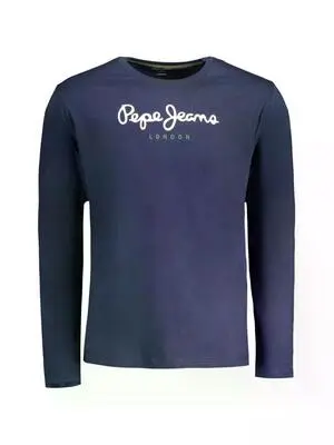 Pepe Jeans Logo-print Long-sleeve T-shirt - Blue