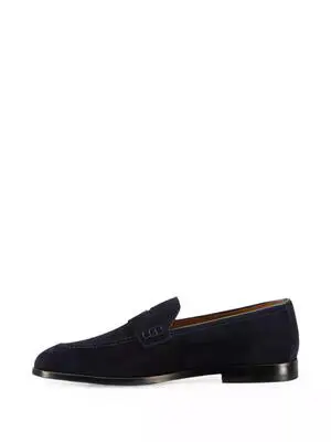 DOUCAL'S Penny-slot Suede Loafers
