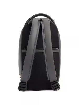 PIQUADRO Logo-patch Panelled Backpack